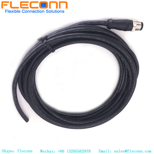 M12 A-coded Connector Cable